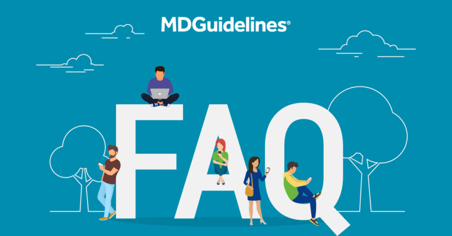 Highlight - 2022 Website Redesign FAQ - MDGuidelines